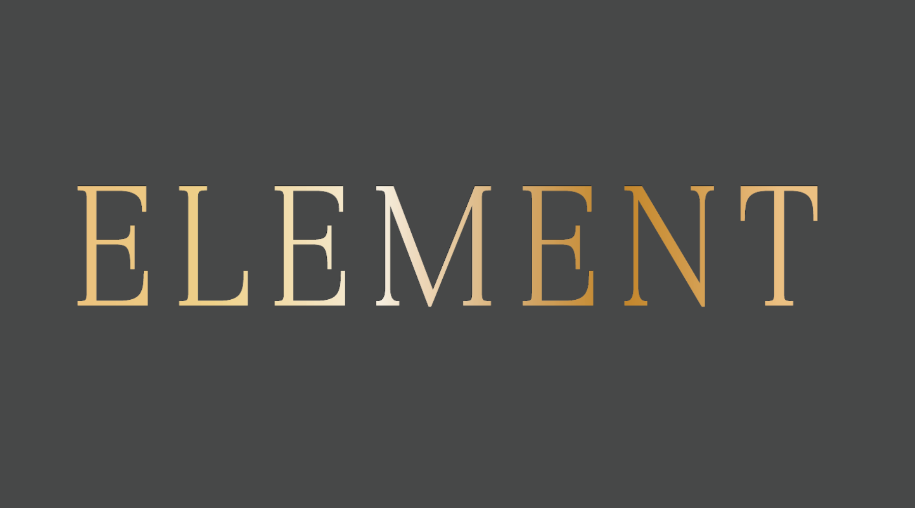 Welcome To Element Design Co. - The Why Behind The Name